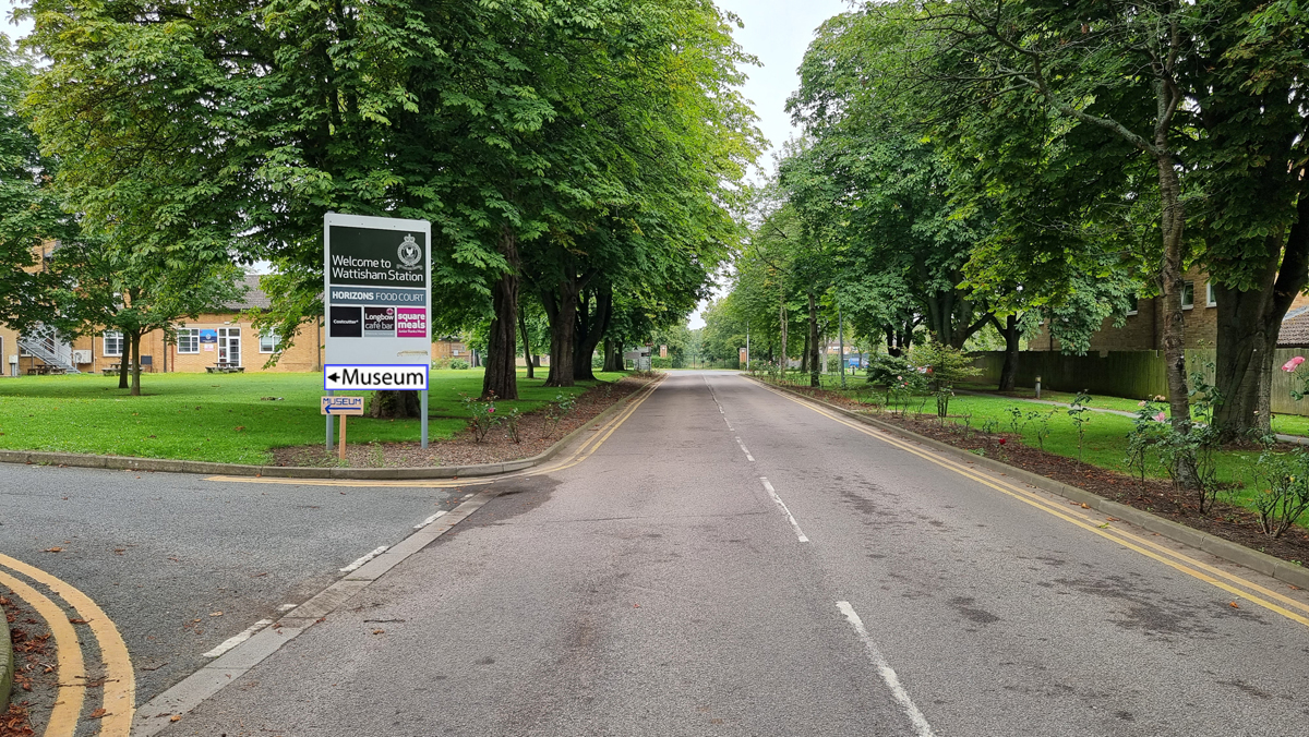 Museum Entrance Sign mockups | Wattisham Station Heritage Museum
